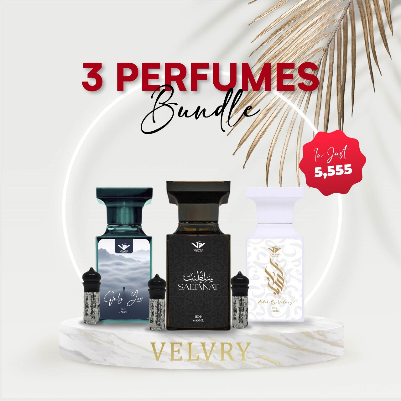 3x Perfume Bundle – VELVRY
